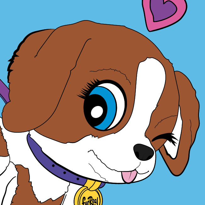 Hasbro Coloring Pages - FurReal - PeeALots