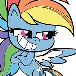 Hasbro Coloring Pages - Pony Life - Rainbow Dash