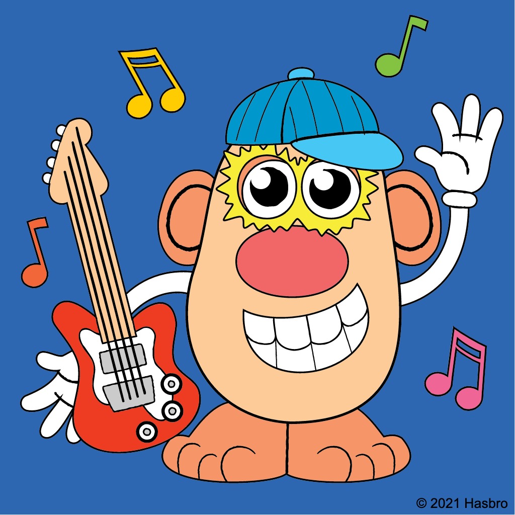 Hasbro Coloring Pages - Potato Head - Spud Star